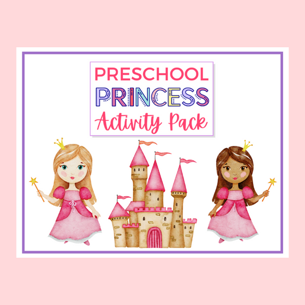 Princess Activity Pack - Kindergarten Ready Shop
