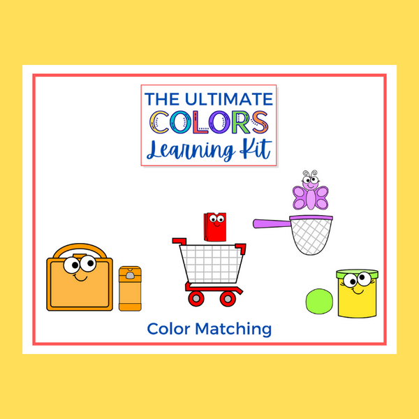 The Ultimate Colors Learning Kit - Kindergarten Ready Shop