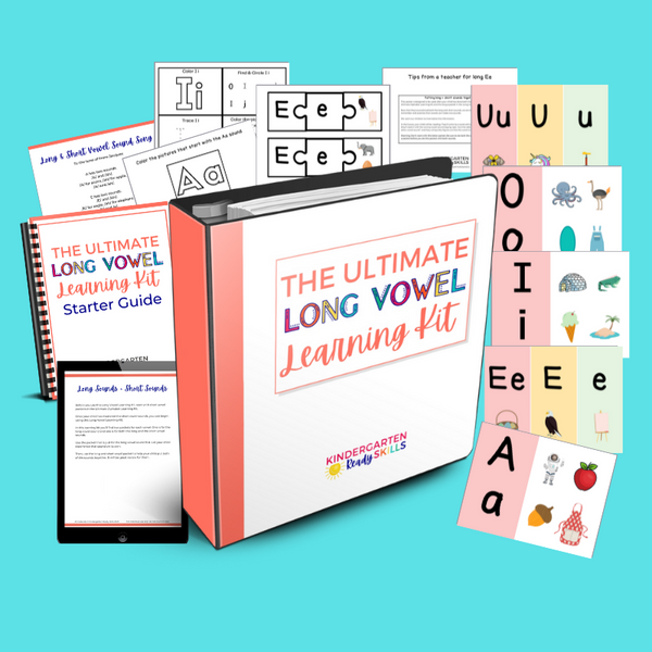 The Ultimate Long Vowel Learning Kit - Kindergarten Ready Shop