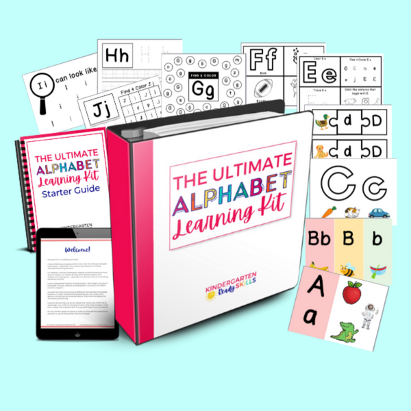 Ultimate Alphabet Learning Kit - Kindergarten Ready Shop