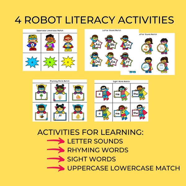 Superhero Activity Pack - Kindergarten Ready Shop