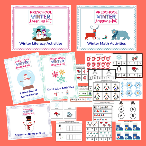Fall and Winter Bundle - Kindergarten Ready Shop