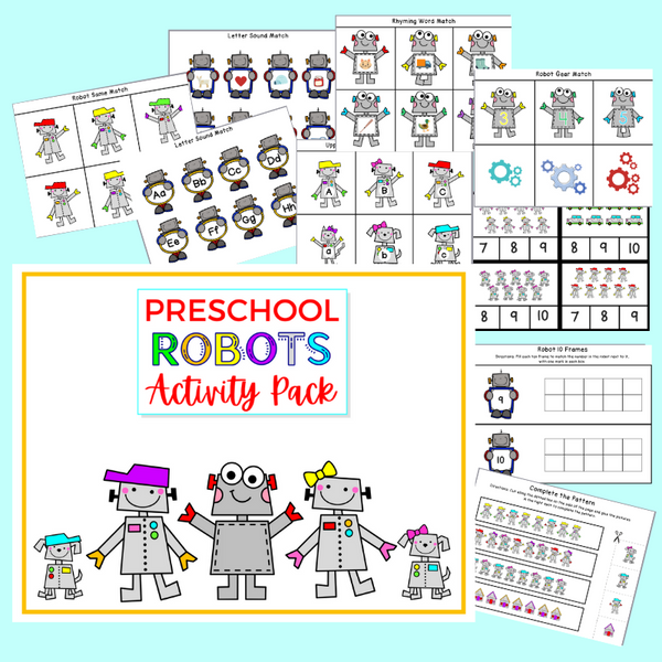 All Themed Activity Packs Bundle - Kindergarten Ready Shop