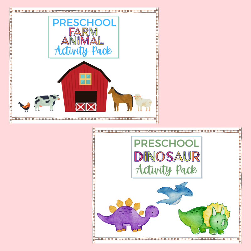 Themed Activity Packs - Kindergarten Ready Shop