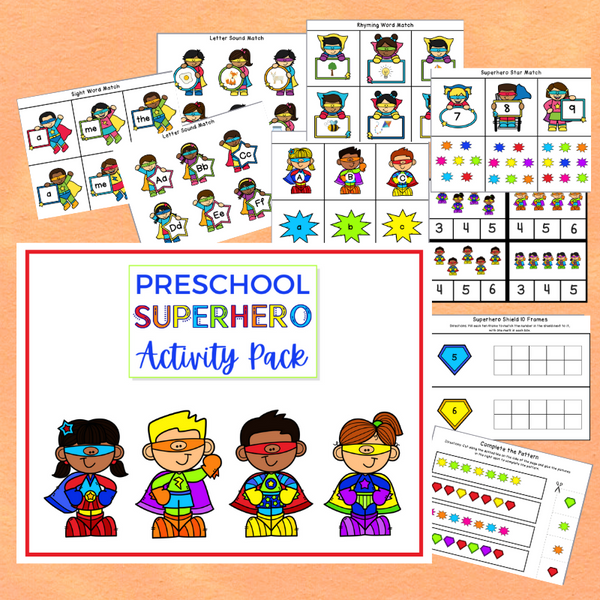 NEW Activity Packs Bundle - Kindergarten Ready Shop